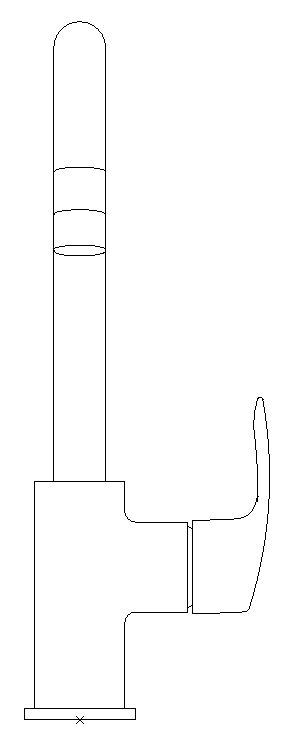 BIMcomponents.com — 2D_tap_004_front_210729