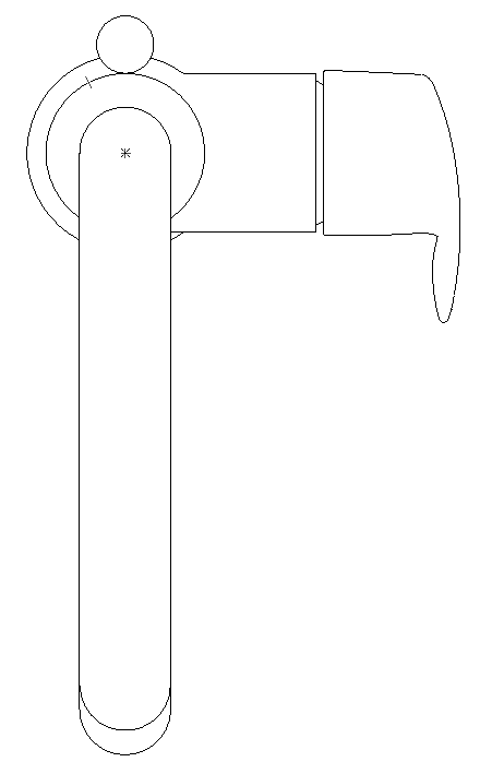 BIMcomponents.com — 2D_tap_004_top_210729