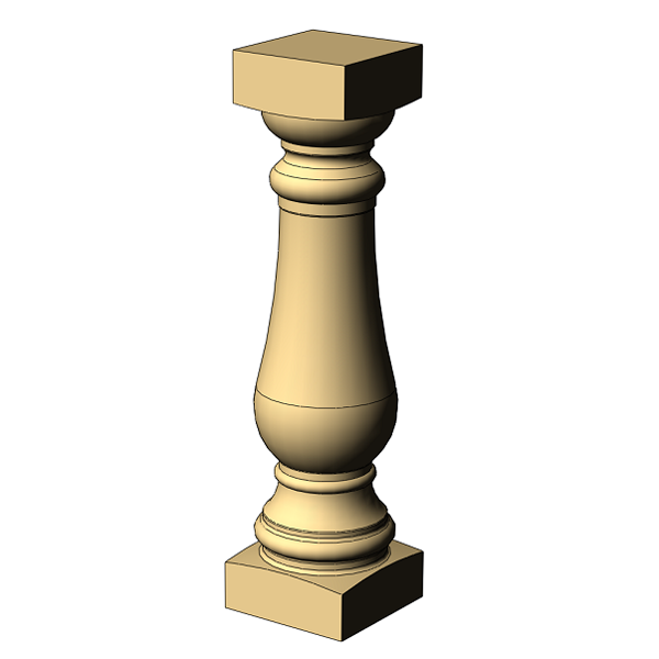 BIMcomponents.com — Балясина (арт. БЛ-00.660)