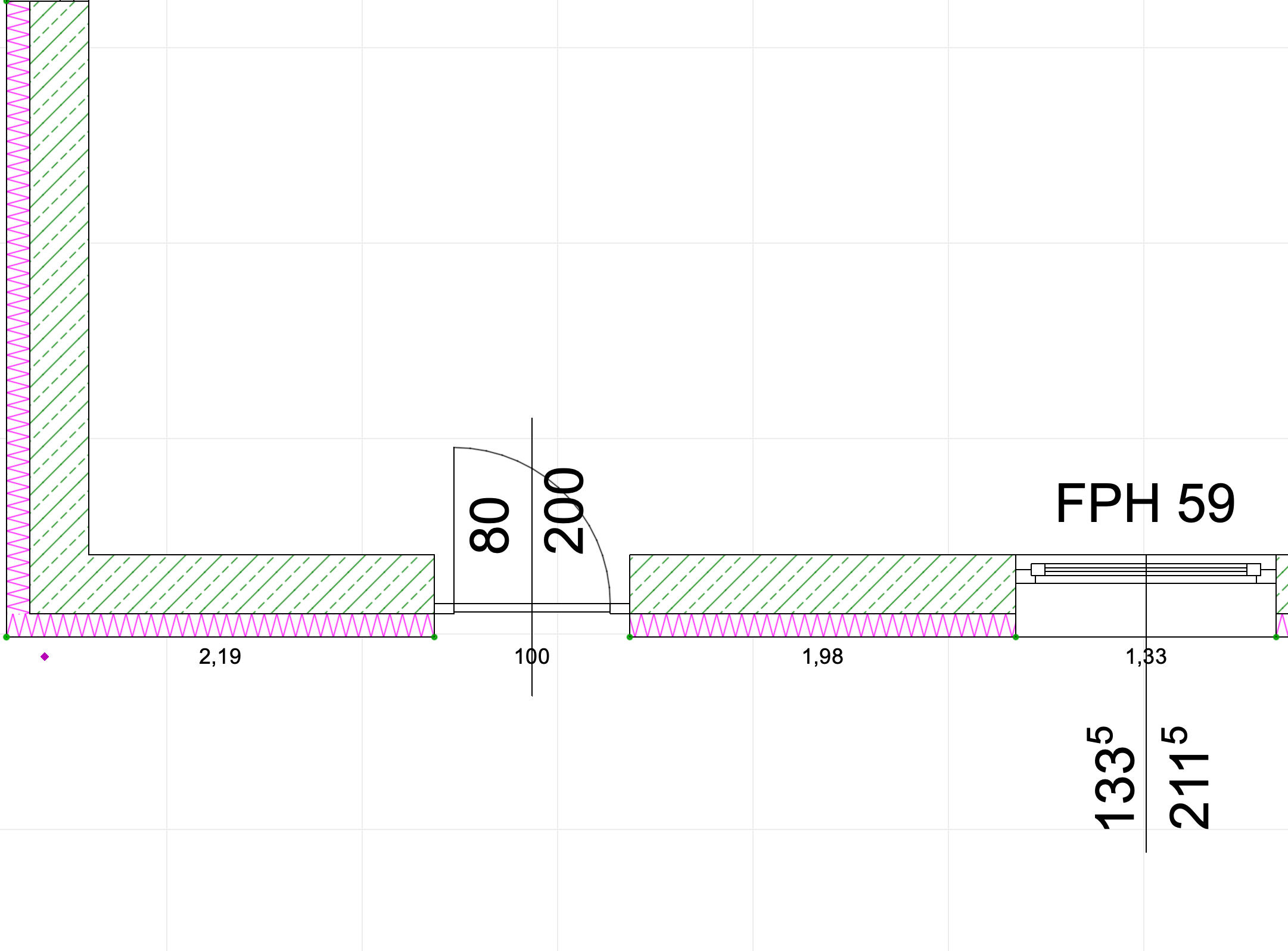 BIMcomponents.com — direkte Ansichtsmaße Wand