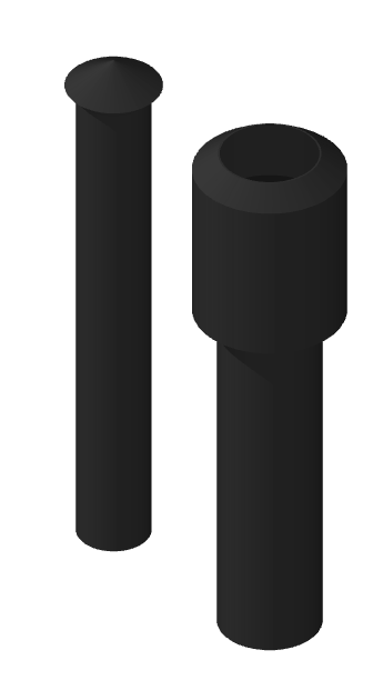 BIMcomponents.com — Chaminé Canhão