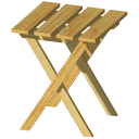 BIMcomponents.com — Table_Small_Xleg_GWL